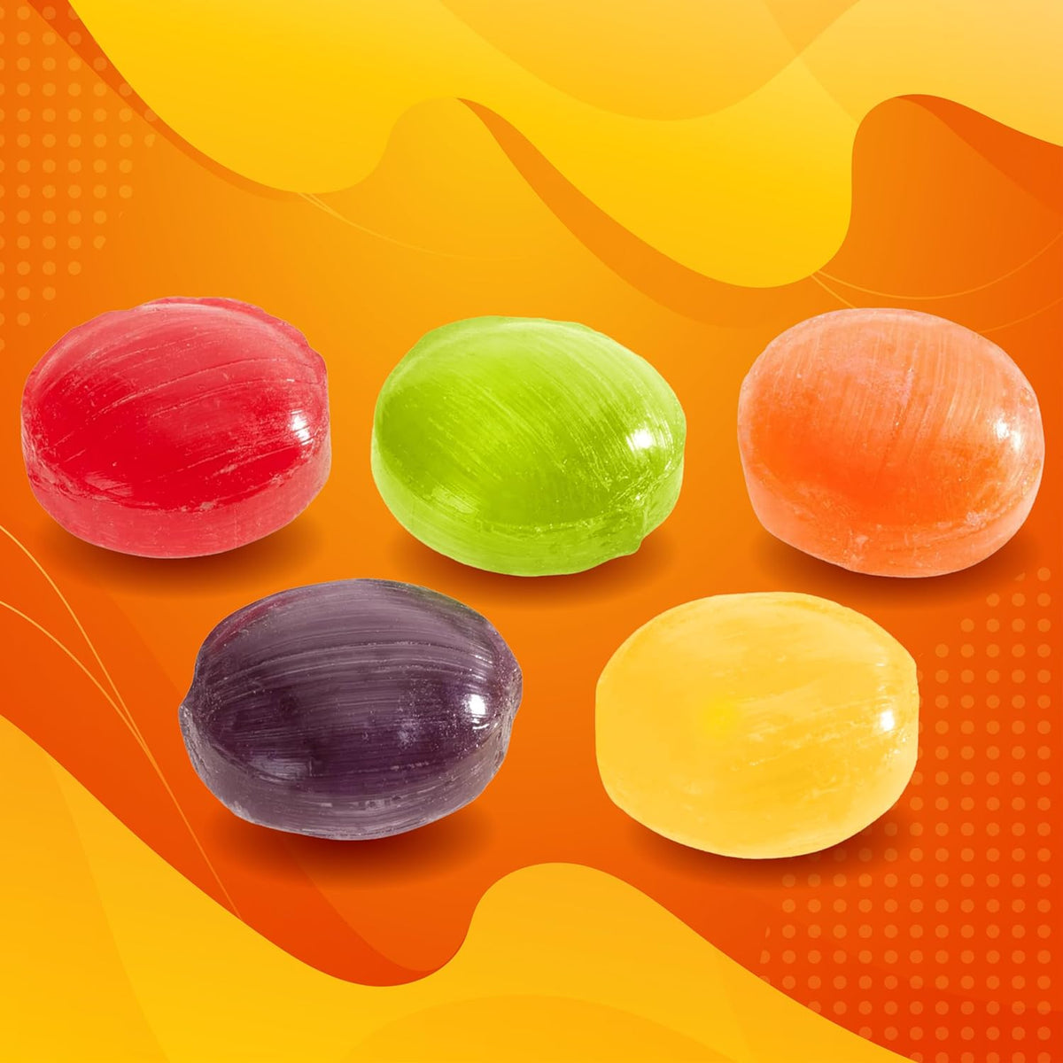 Fruit Discs Hard Candy, Assorted Flavors (2-Pound Pack) – Crazy Outlet ...