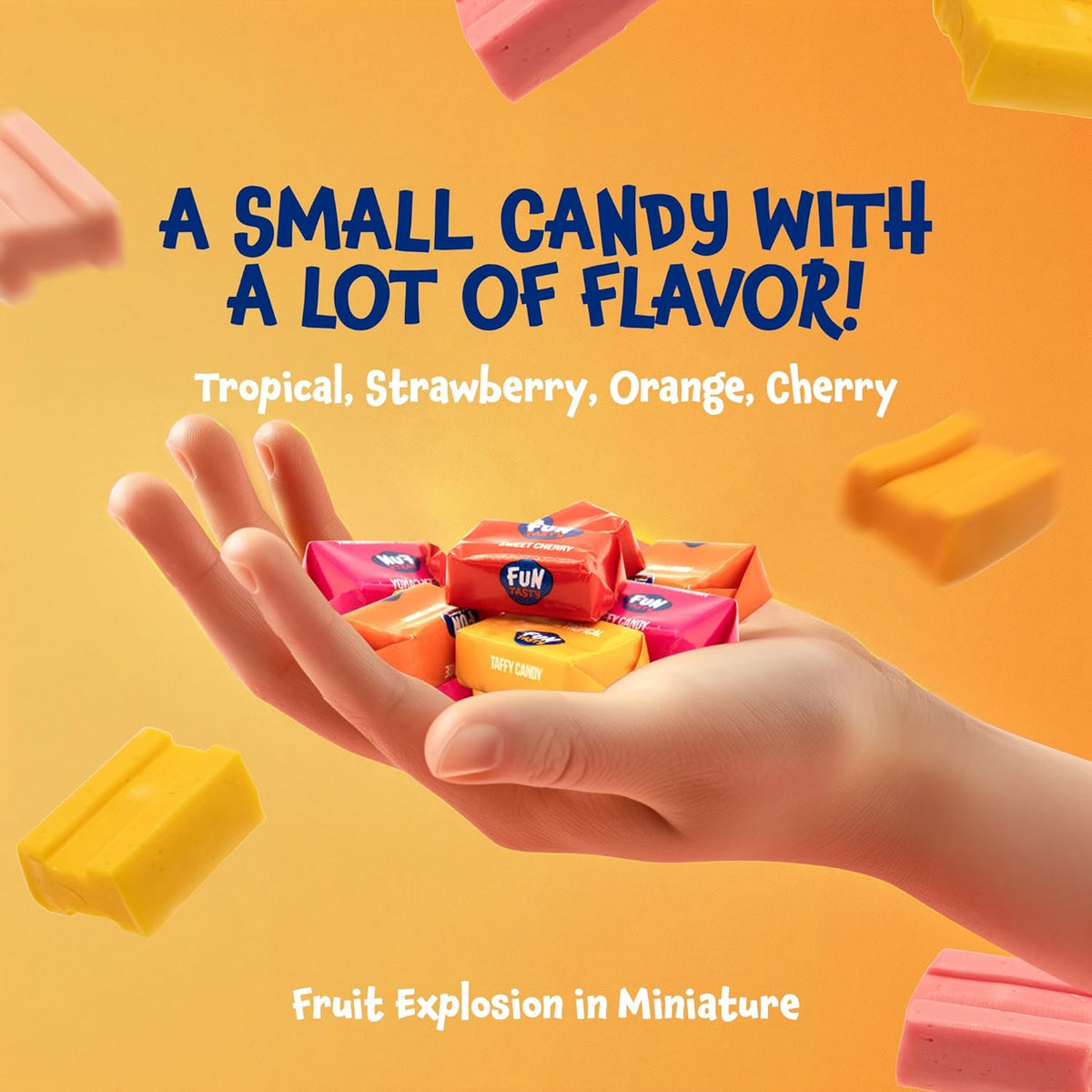 Assorted Fruit Taffy Candy (2-Pound Pack) – Crazy Outlet Candy Store