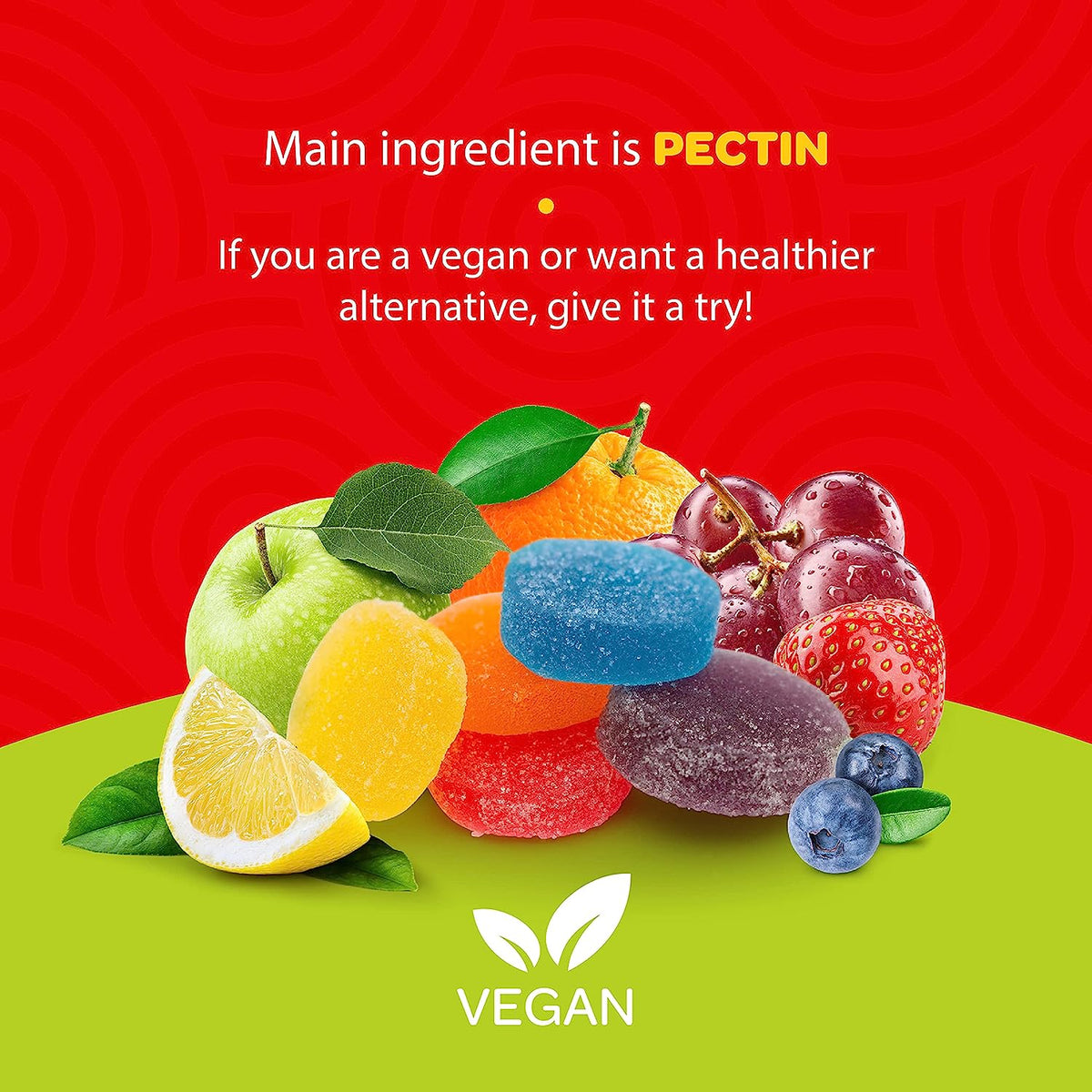 Assorted Jelly Fruit Disk Patties Candy (2-Pound Pack) – Crazy Outlet ...