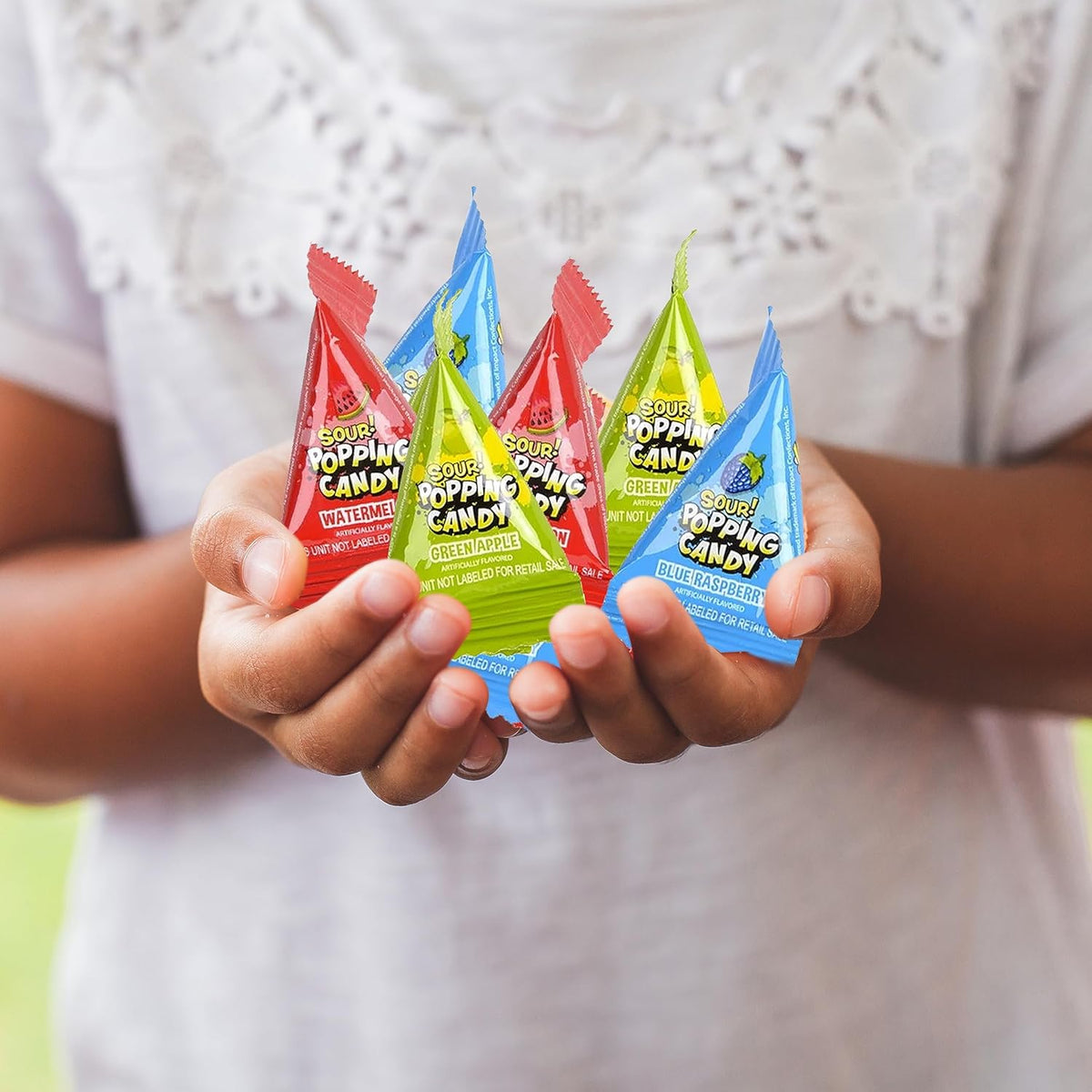 Halloween Warheads Sour Popping Candy | 40 Count Bag | Assorted Fruit ...