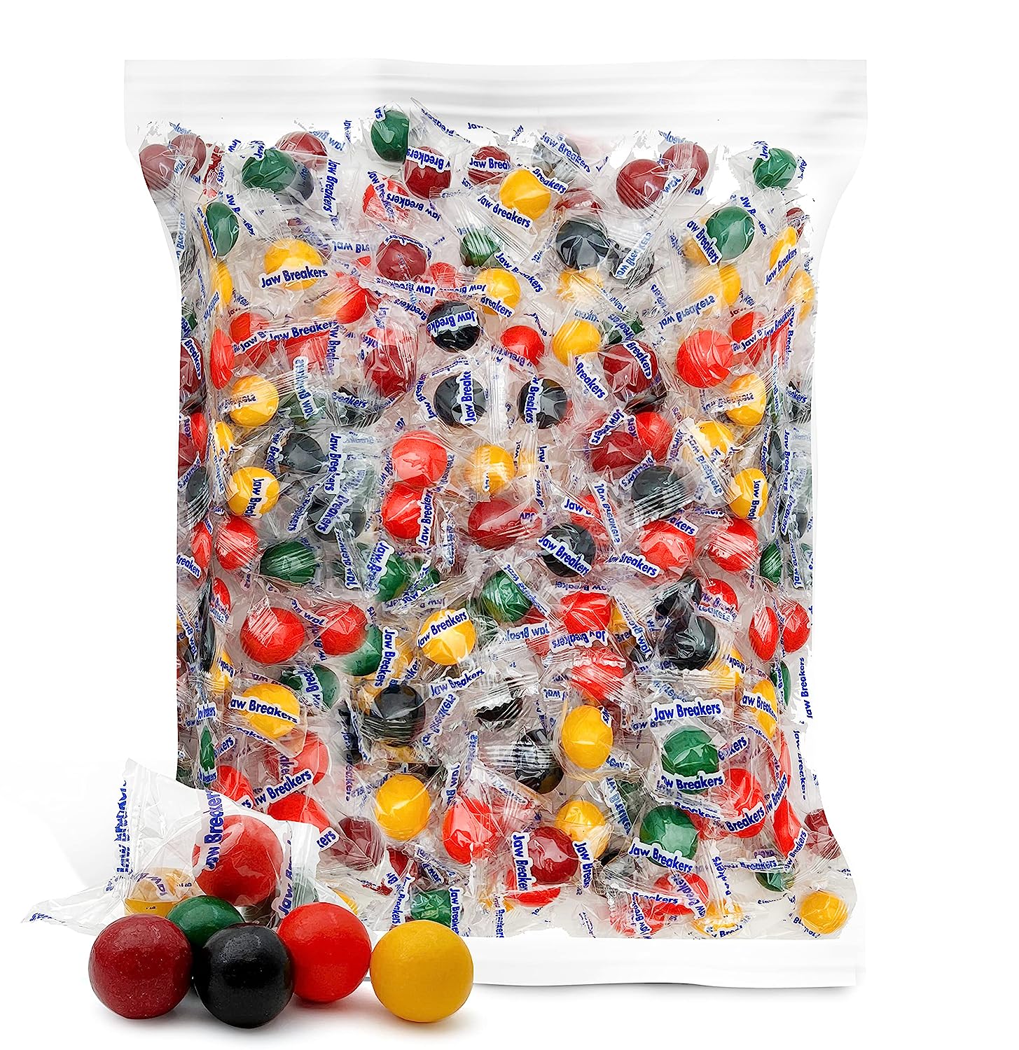 Jaw Breakers Hard Candy, Individually Wrapped (3-Pound Pack) – Crazy ...
