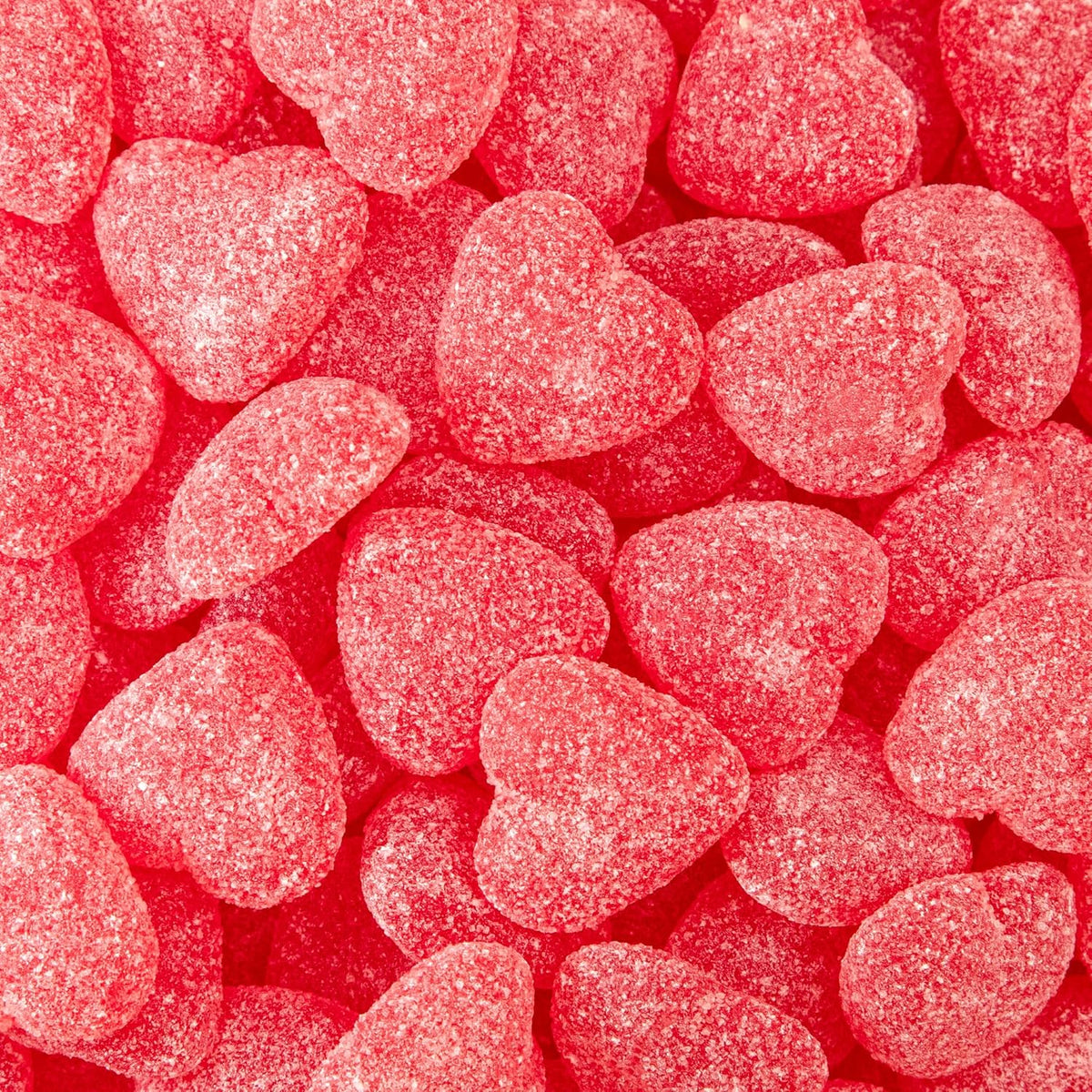 Cherry Hearts - 2 Pound Bulk Pack - Jelly Candy – Crazy Outlet Candy Store