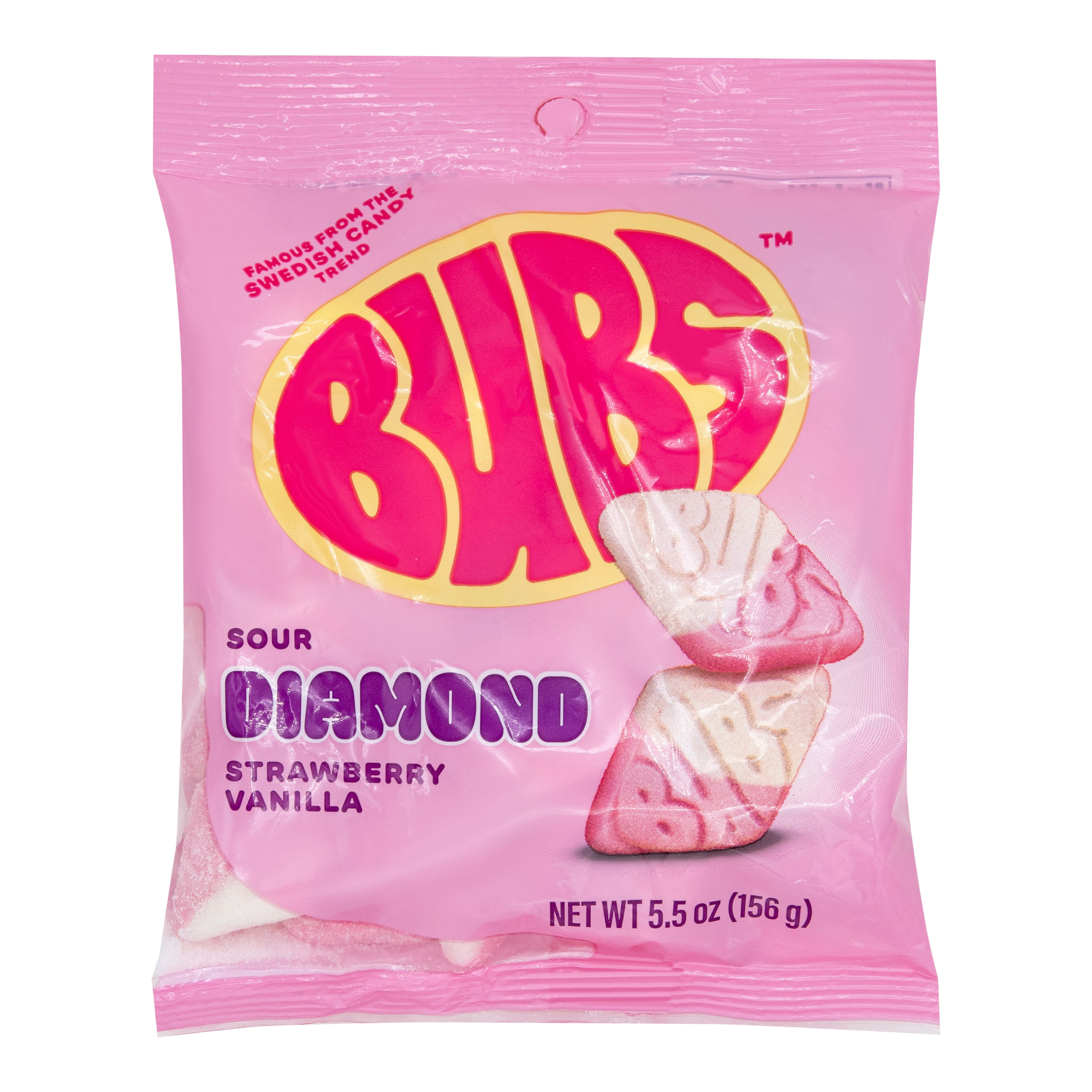 BUBS Sour Diamond Strawberry Vanilla – 3 Pack (5.5 oz Each) – Crazy ...