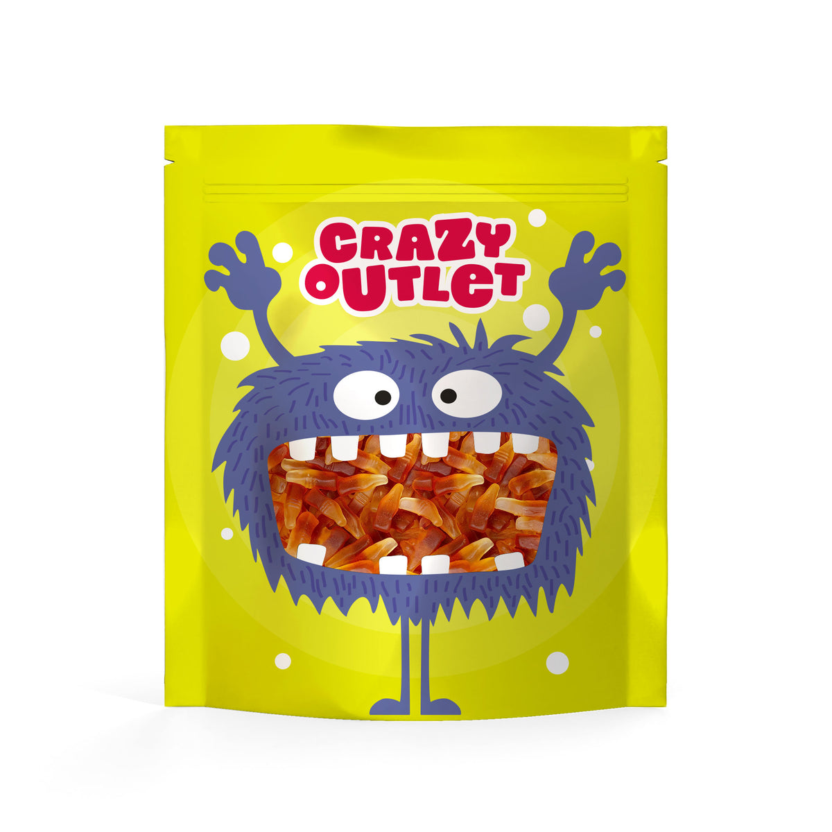 Gummy Cola Bottles Candy, Chewy Gummies – Crazy Outlet Candy Store