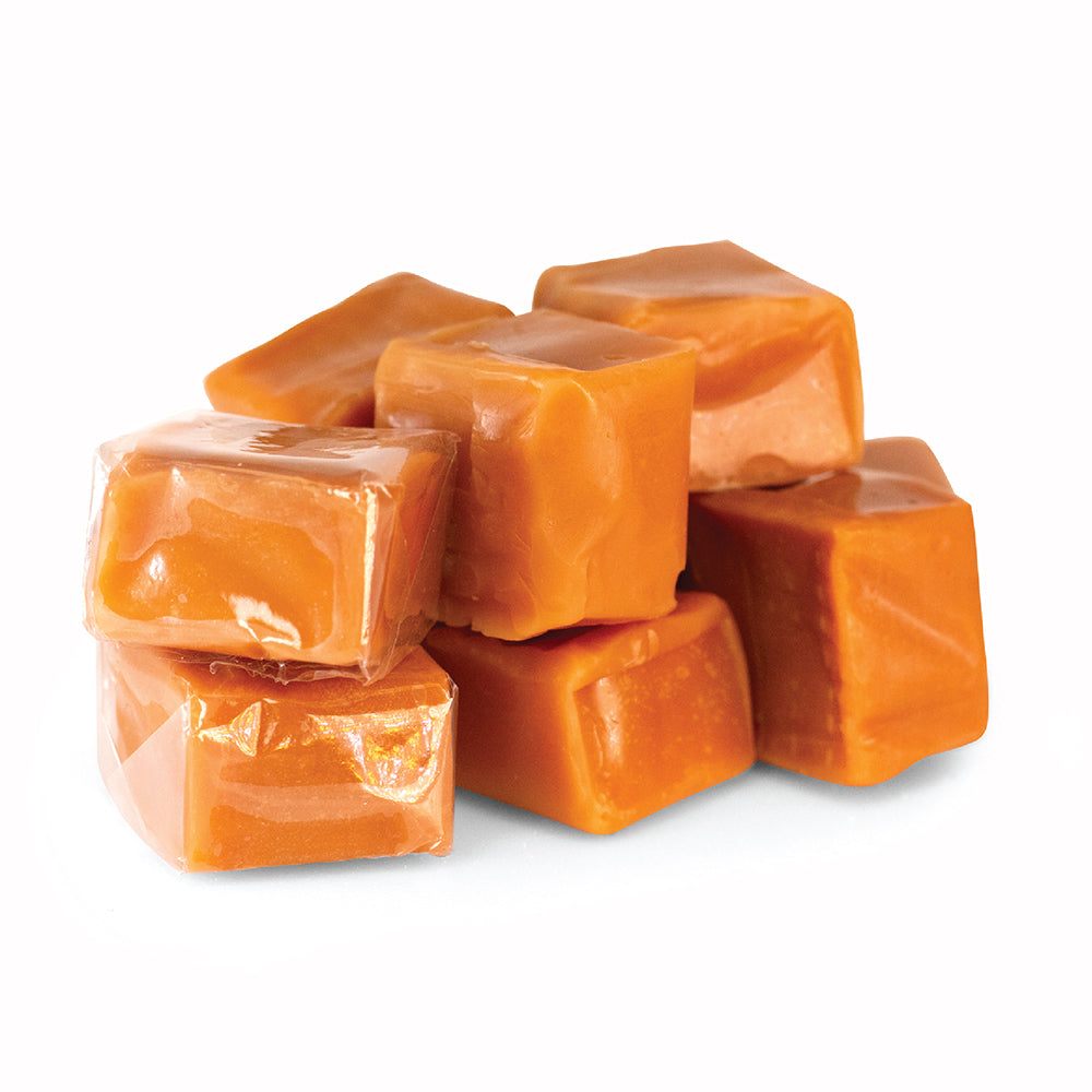 Caramel Cubes Candy | 2 Pound Bulk Pack | Individually Wrapped Caramel ...
