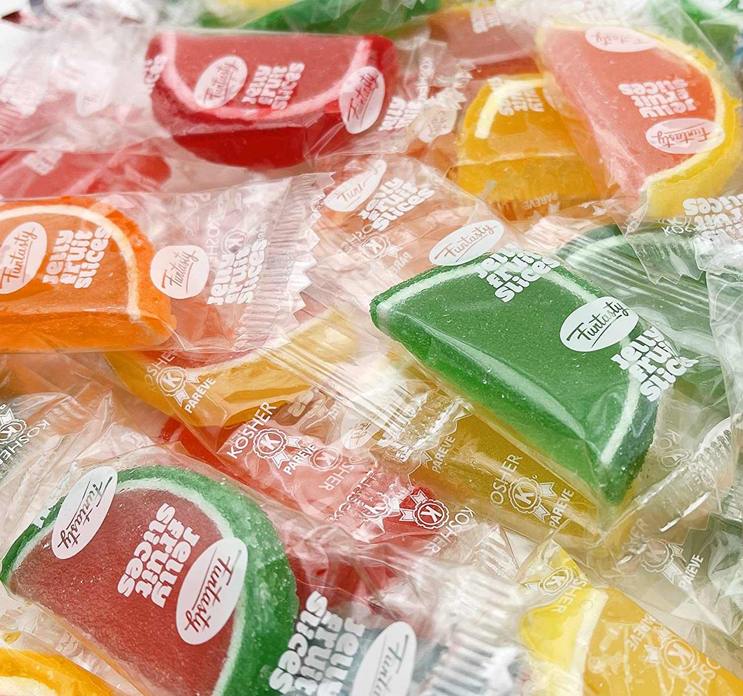 Funtasty Fruit Slices Jelly Candy, Individually Wrapped, Assorted Flav ...